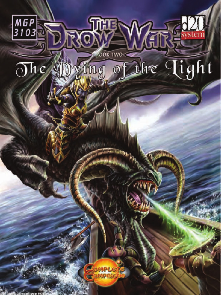 The Drow War Book Two | PDF | D20 System