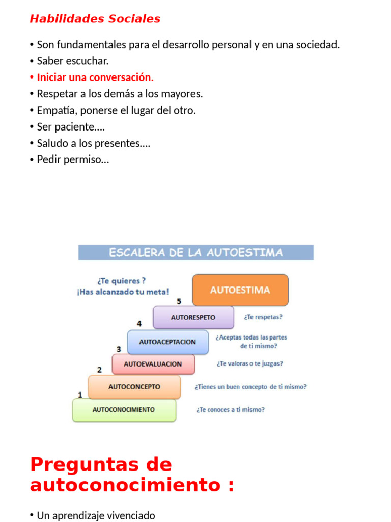 Habilidades Sociales | PDF
