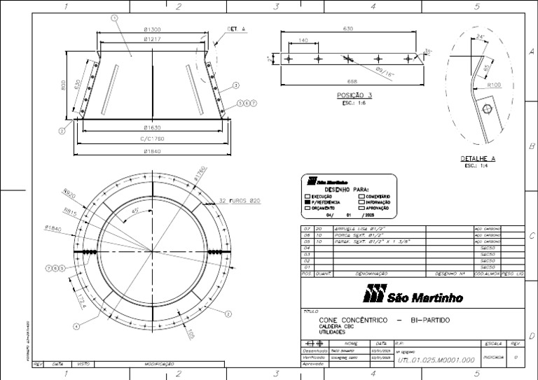 3 - Item4-UTL.01.025.M0001.000R0 Cone Concentrico Bi-Partdo Caldeira ...