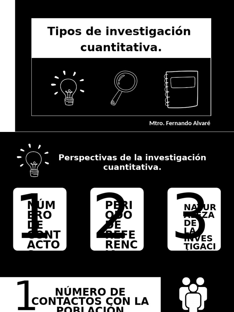 4. Tipos de investigación cuantitativa | PDF | Experimentar