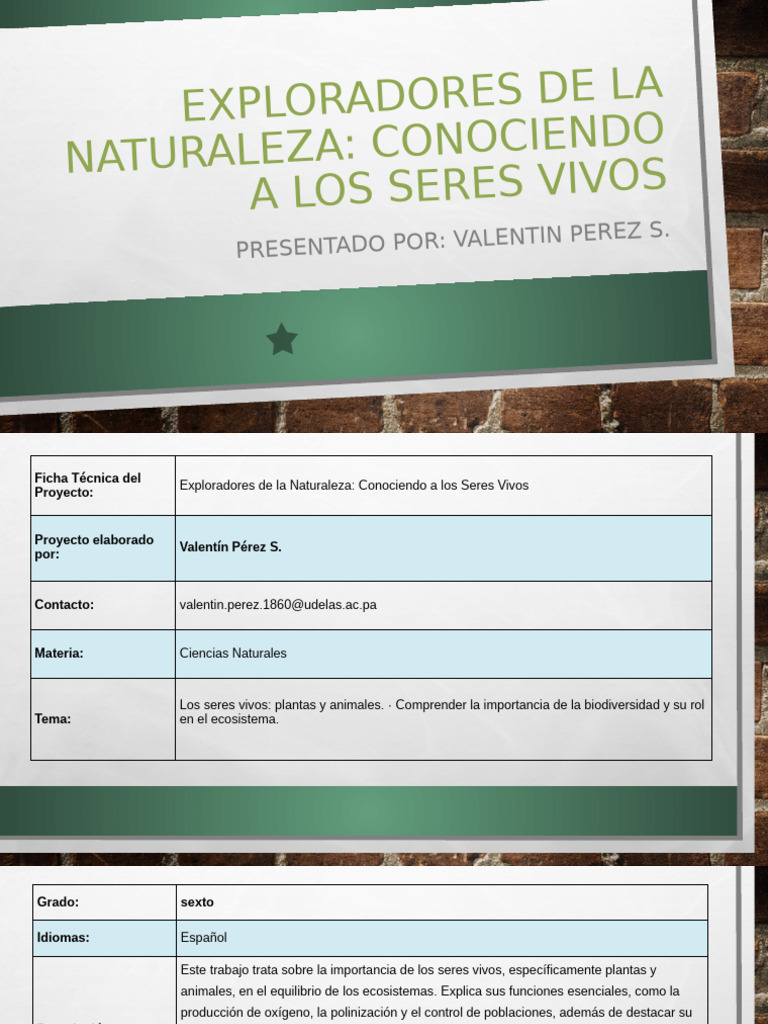 Exploradores de La Naturaleza 2 | PDF | Biodiversidad | Entorno natural