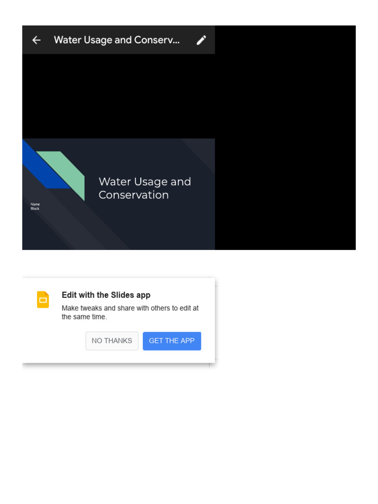 Water Usage and Conservation - Singhal - Google Slides | PDF