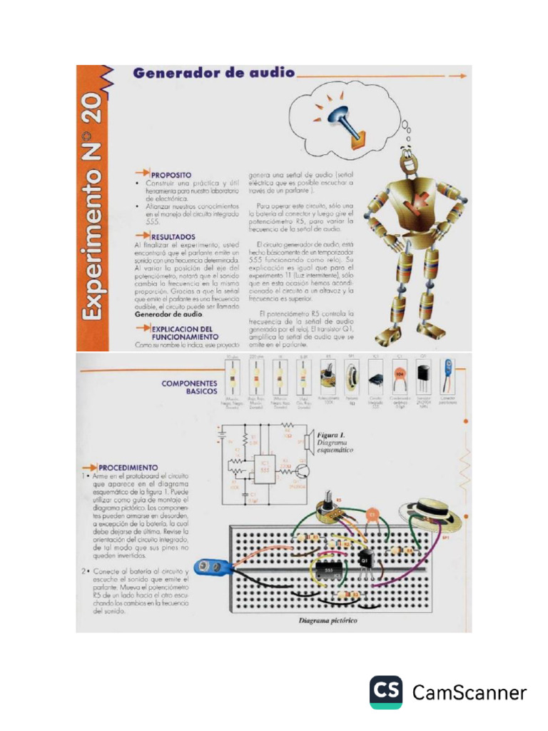 PRACTICAS ELECTRONICA 3er PERIODO | PDF