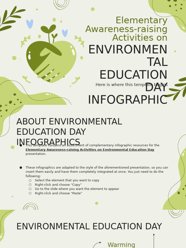 Elementary Awareness-Raising Activities On Environmental Education Day ...