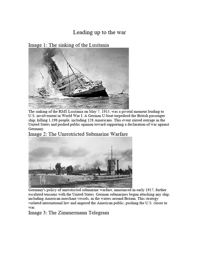 Leading Up To War | PDF