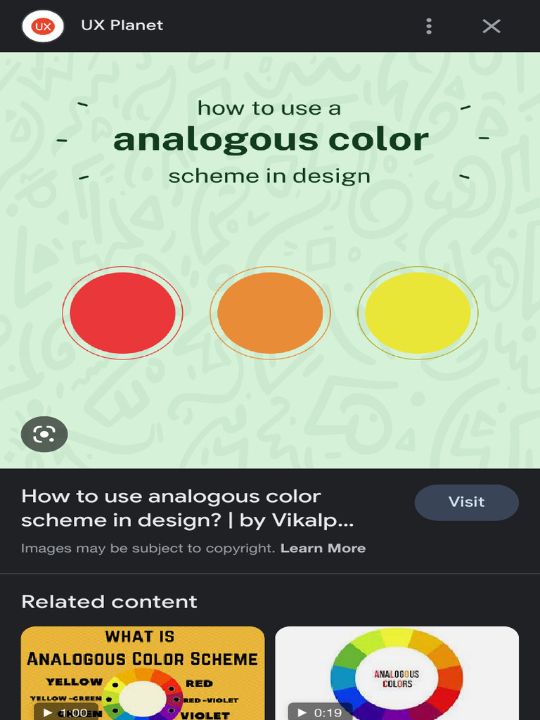 Using Analogous Color Schemes in Design | PDF