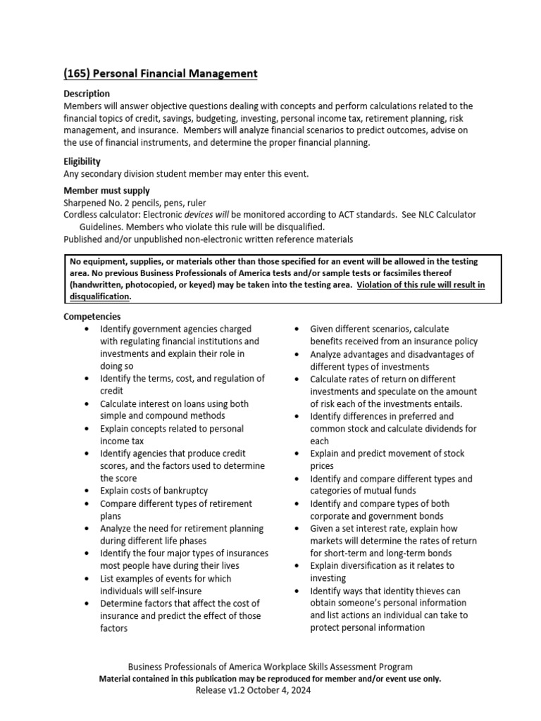 Personal Financial Management | PDF | Insurance | Investing