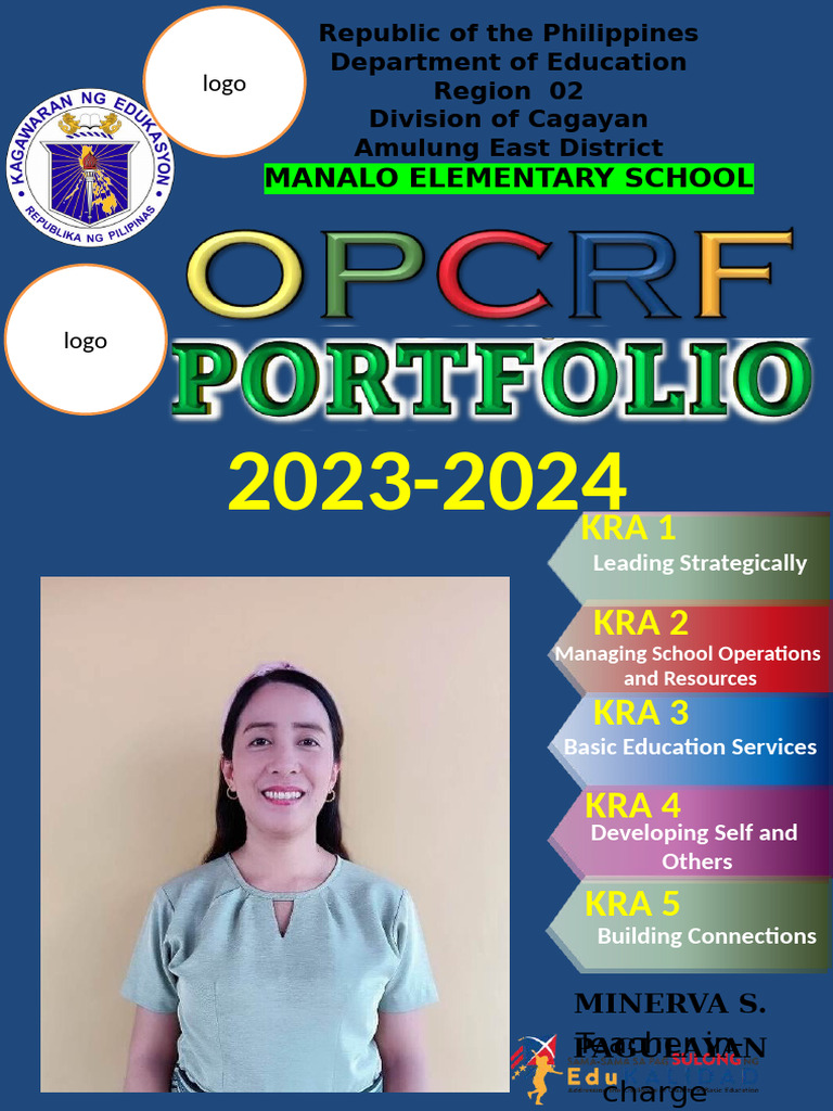 OPCRF KRA Objectives for 2024 | PDF | Educational Assessment | Learning