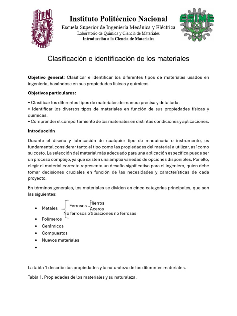 Pract_1-ICM | PDF | Ciencia de los Materiales | Aleación