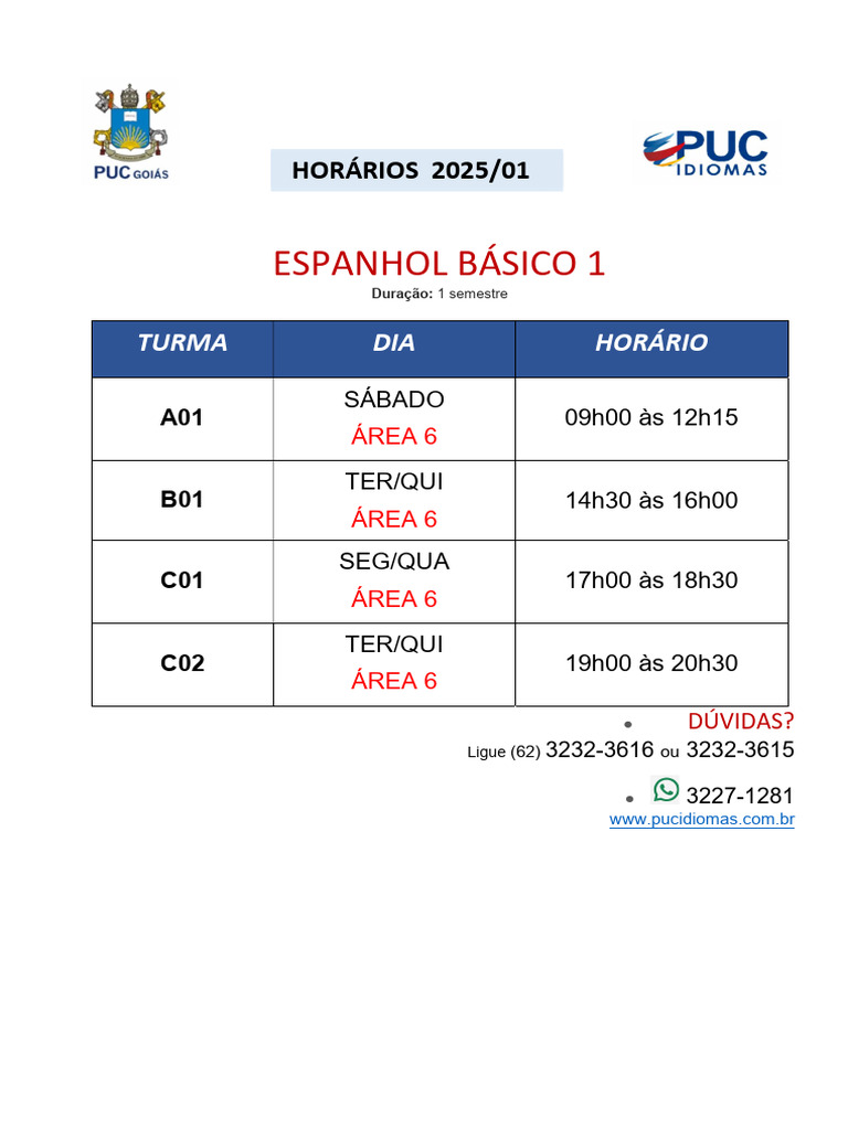 Espanhol Basico 1 | PDF