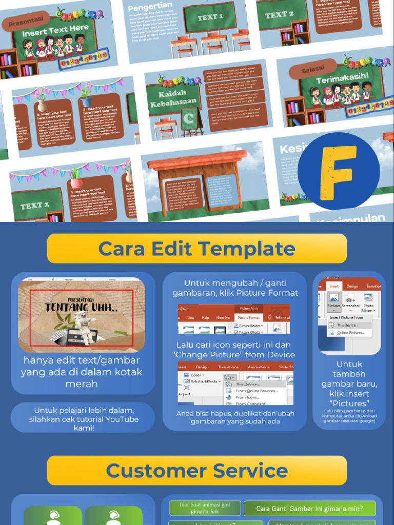 Template Presentasi Formappt | PDF