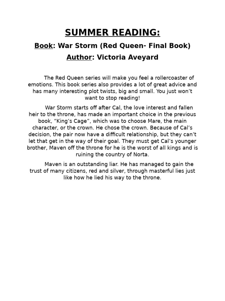 Summer Reading | PDF