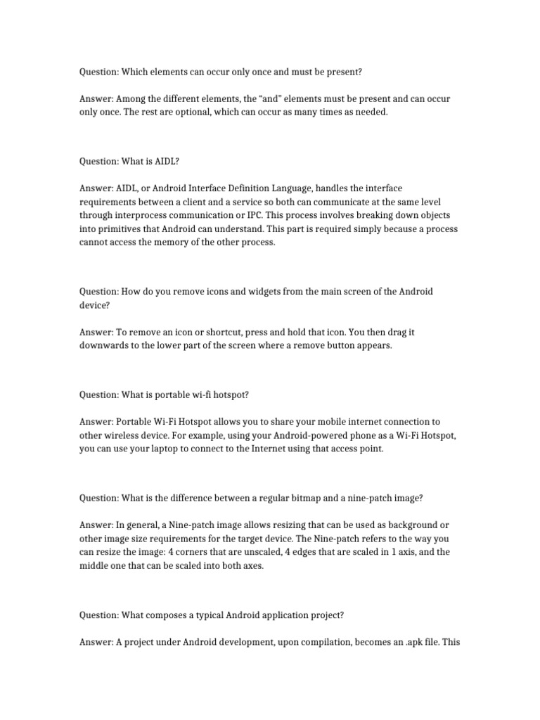 Key Concepts in Android Development | PDF