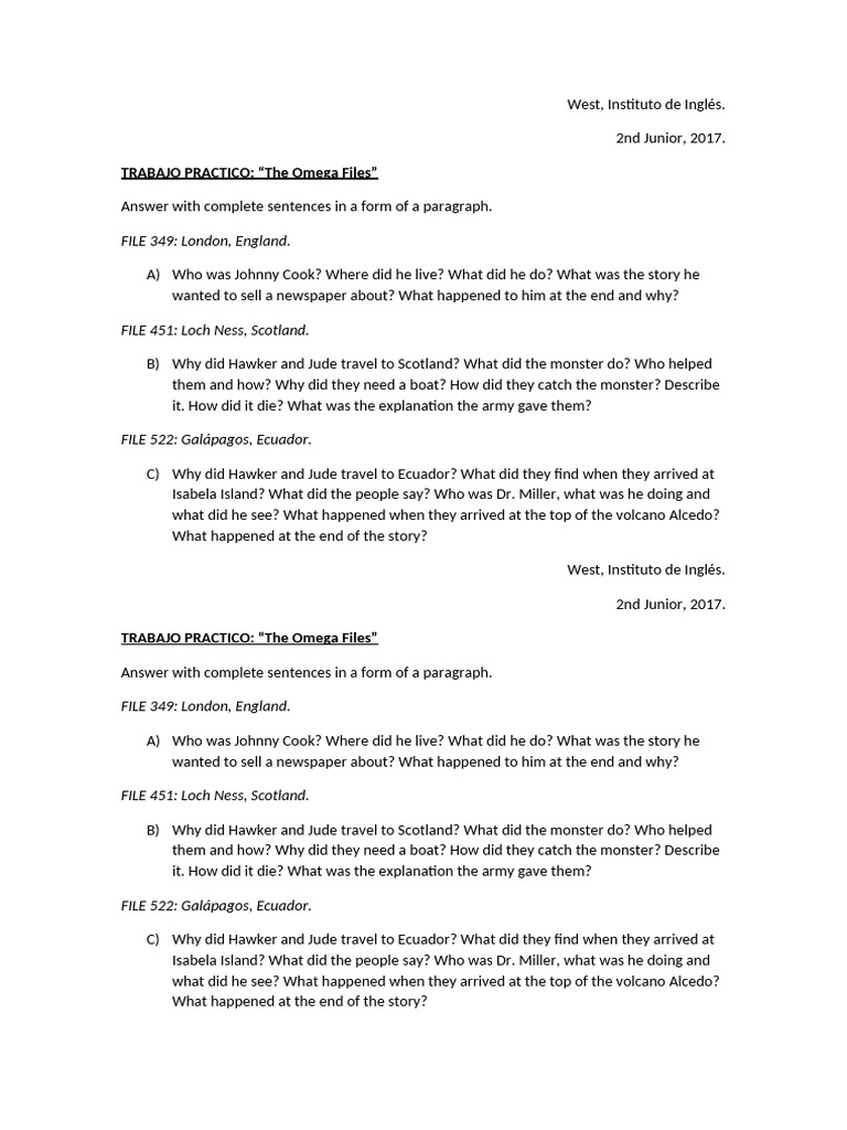 TP Reader The Omega Files | PDF