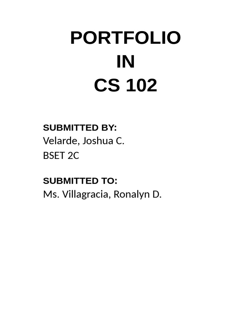 Document (2) CS102 | PDF