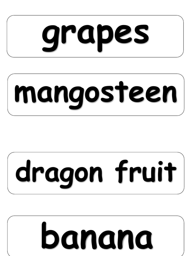 Fruit | PDF