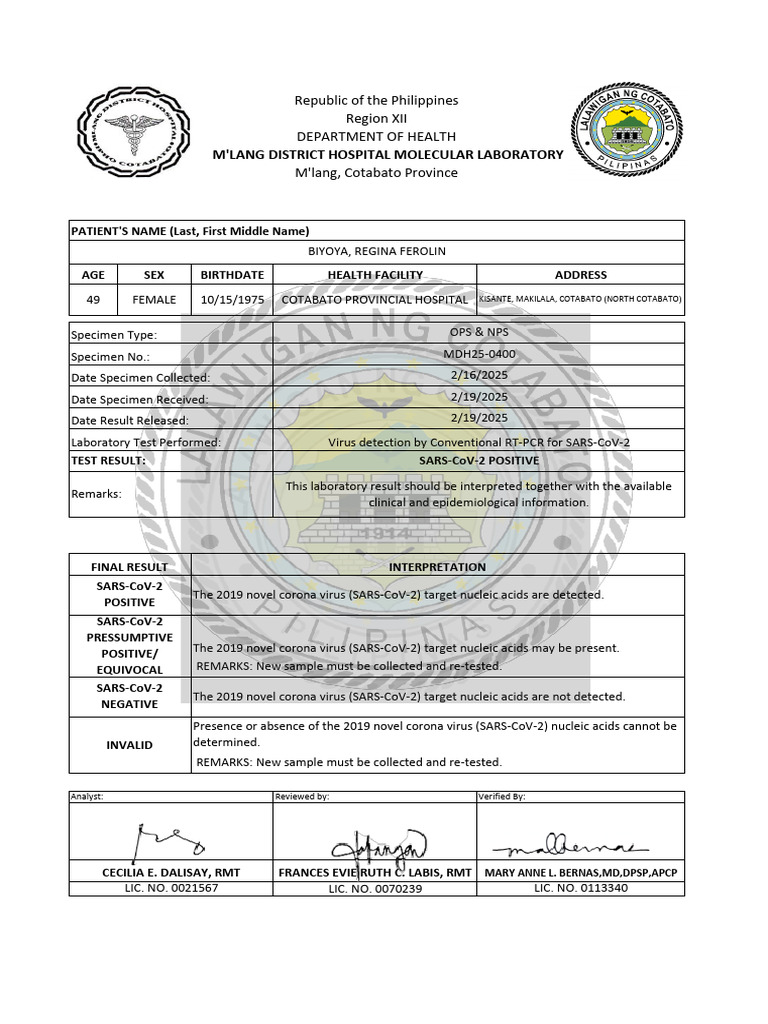 1 Cph-Biyoya, Regina Ferolin | PDF | Health Sciences | Biology