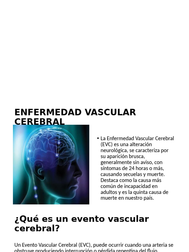 EVC | PDF | Carrera | Hipertensión