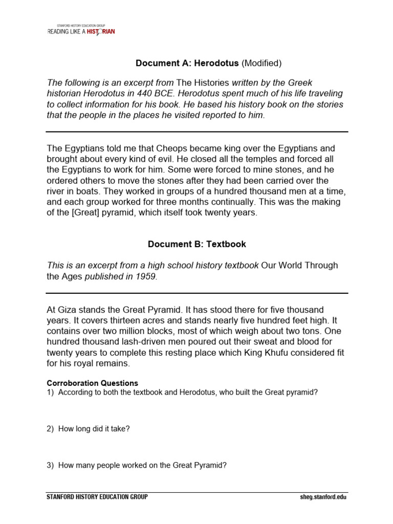 Pyramid Builders Source Docs | PDF | Egyptian Pyramids | Ancient Egypt