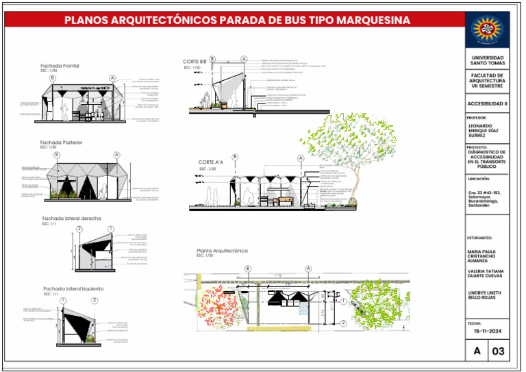 Diseño de Paradas de Autobuses | PDF | Materiales | Ingeniería de ...