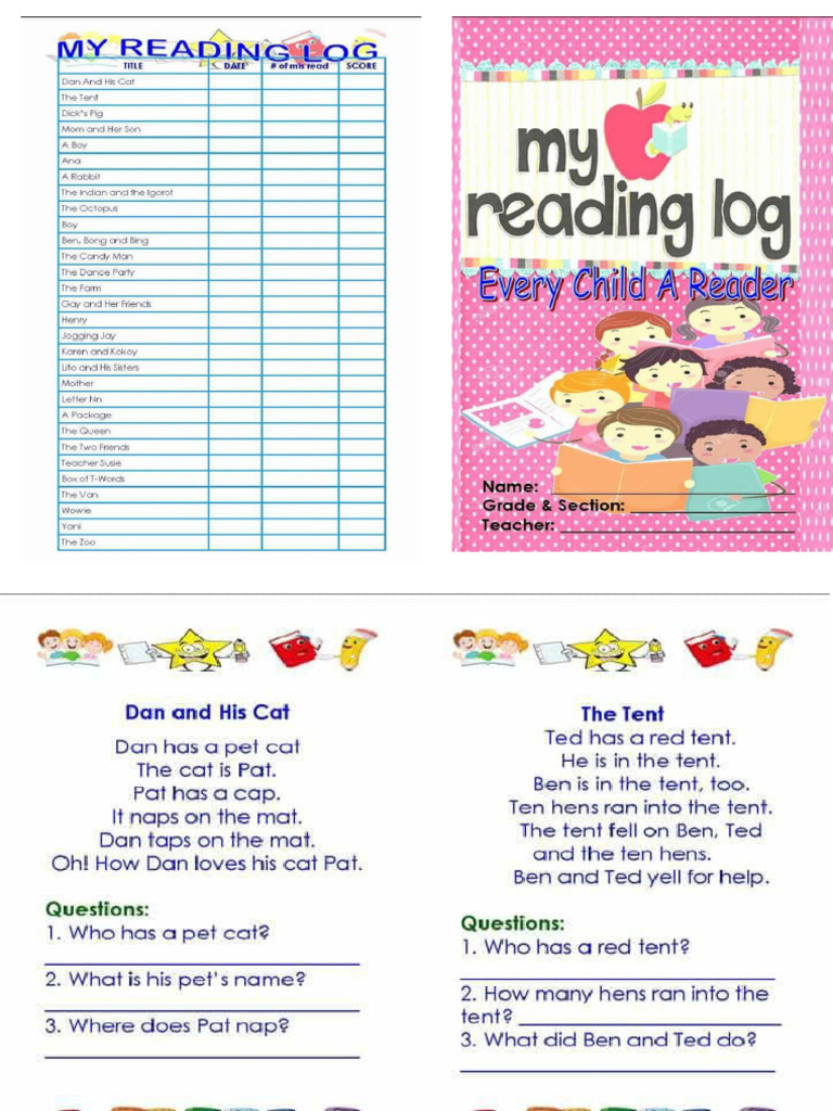 My Reading Log | PDF