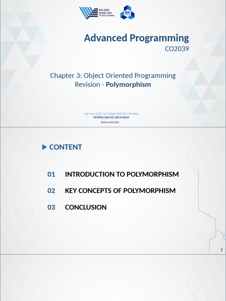 Chap3 Polymorphism Pdf C Method Computer Programming