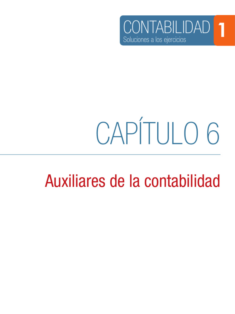 Contabilidad-1-Cap-6 | PDF