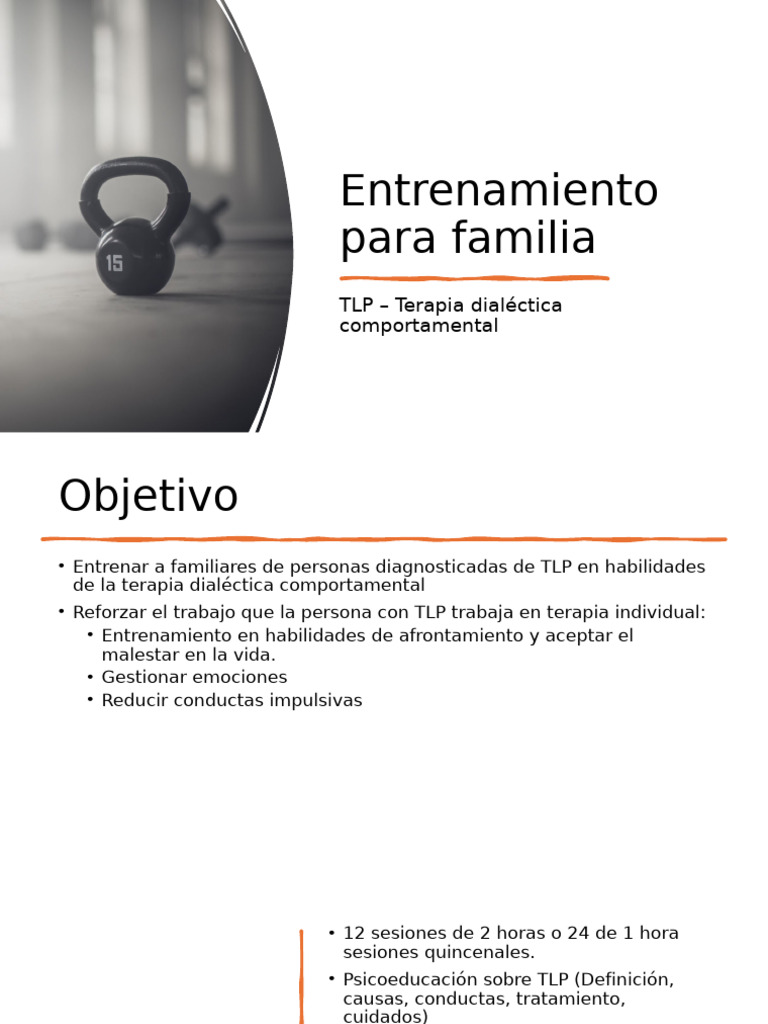 Programa Familiares TLP | PDF