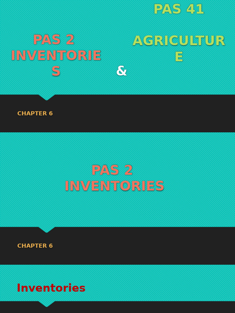 Pas 2 Acctg For Inventories | PDF | Cost Of Goods Sold | Inventory