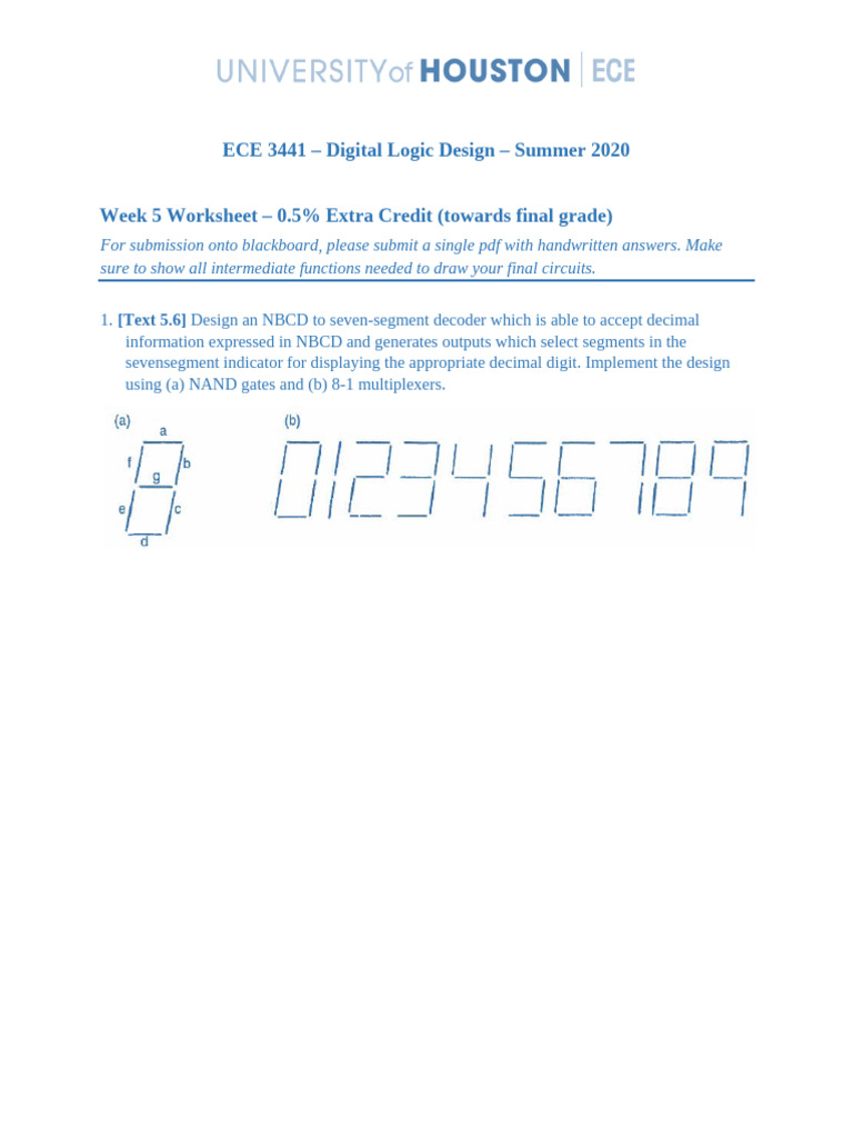 ECE3441_Week5_Worksheet | PDF