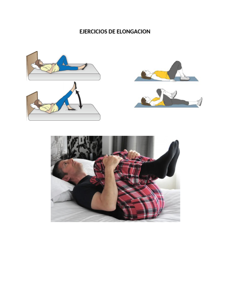 Ejercicios de Elongacion | PDF