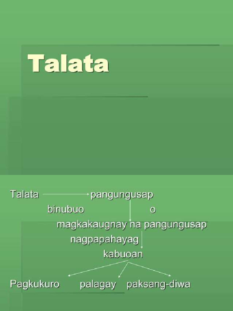 TALATA | PDF