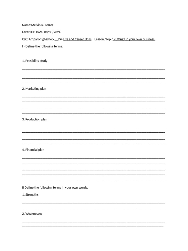 Ls4 Work Sample 4 | PDF