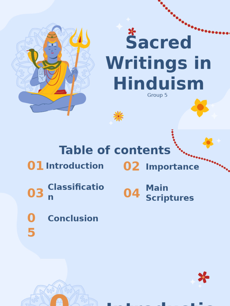 Hinduism's Sacred Writings Explained | PDF | Hindu Texts | Vedas