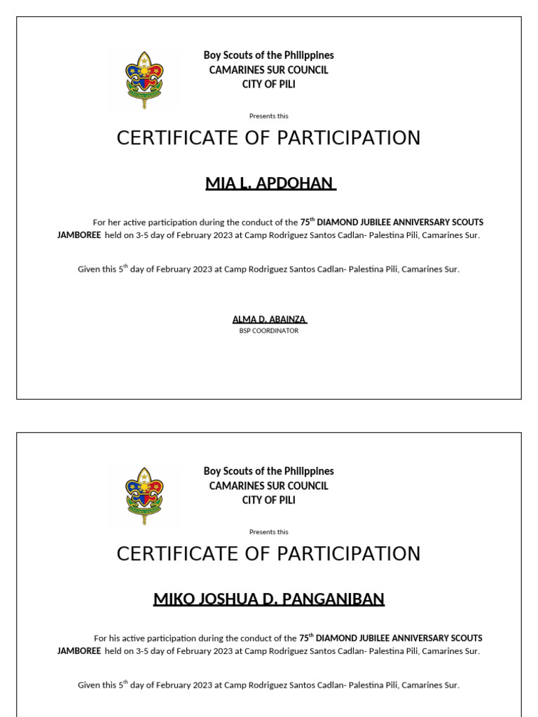 Boy Scouts of The Philippines | PDF | Youth Organizations | Girl ...