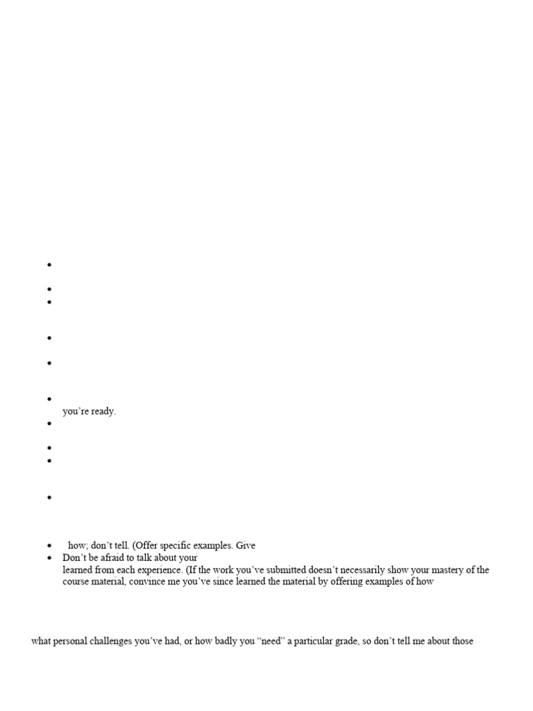 1302 Final Exam Instructions | PDF | Essays | Skill