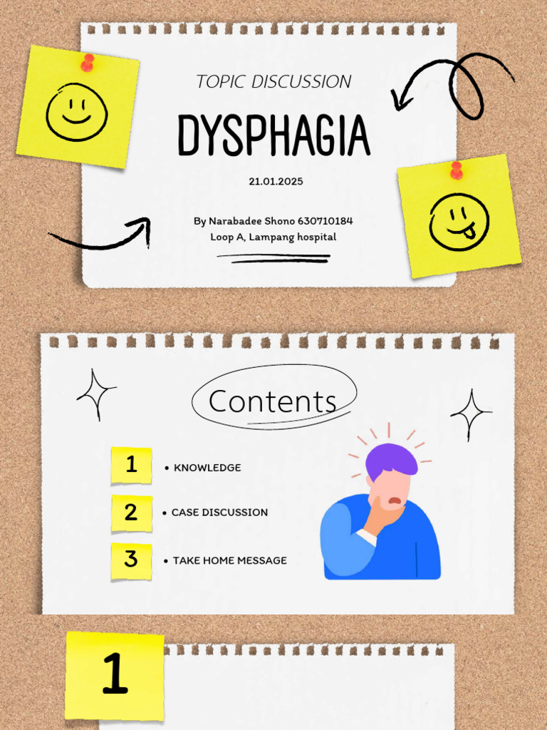 Topic discussion_Dysphagia | PDF