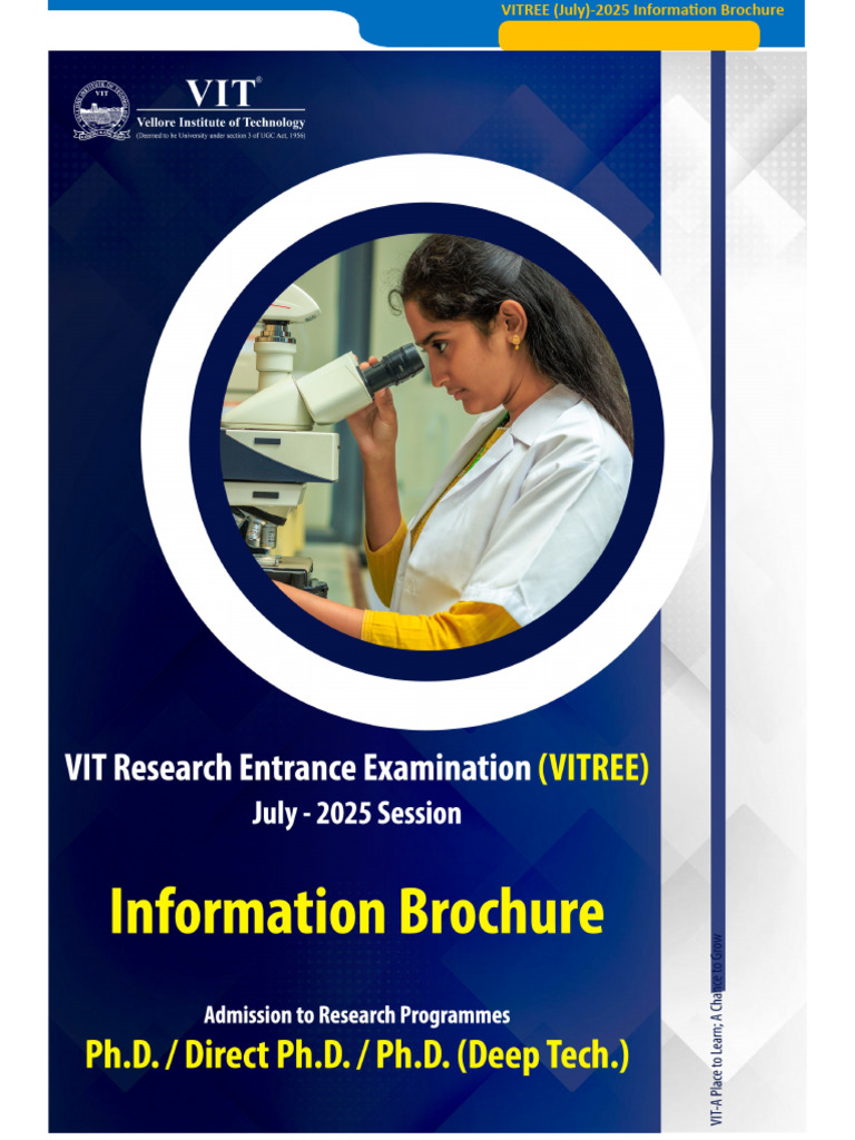 VITREE 2025 July Session Overview | PDF | Engineering | Physical Sciences