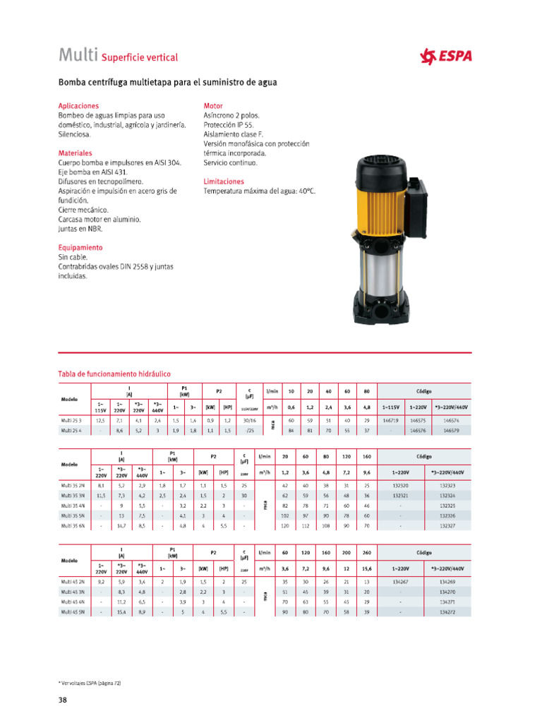 Multi 45 - 5N ESPA | PDF