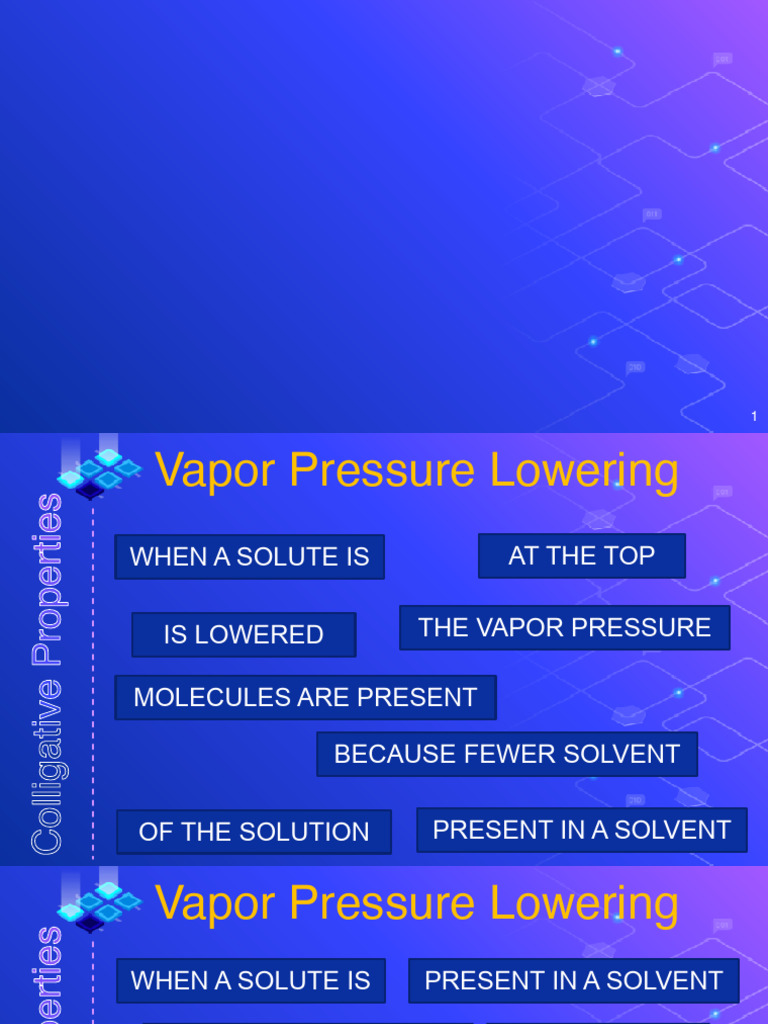 Boiling Point & Freezing Point Changes | PDF | Physical Sciences ...