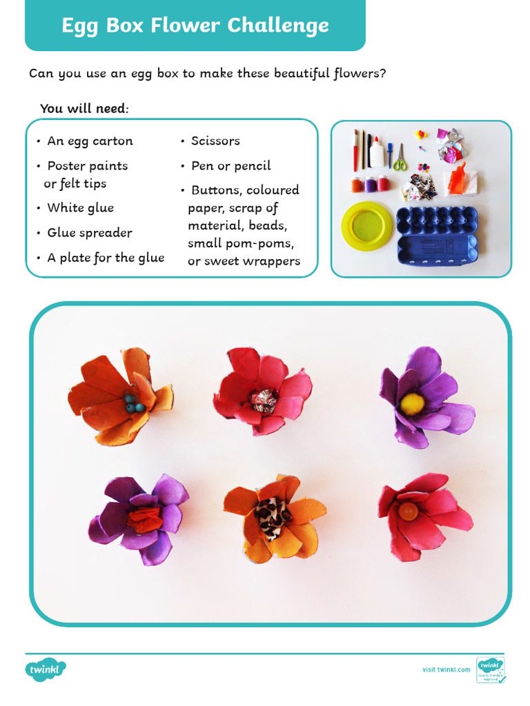 Egg Box Flower Challenge | PDF