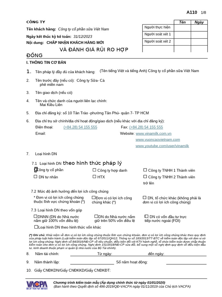 A110-Chap Nhan Khach Hang Moi (V) | PDF