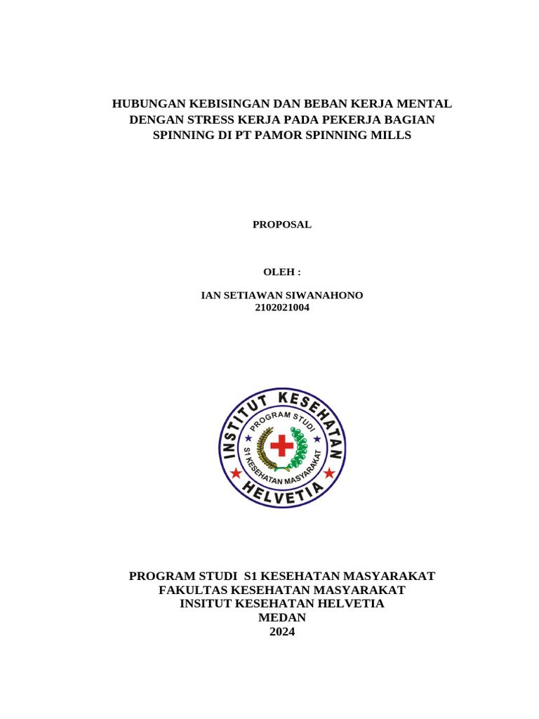 Contoh Mini Proposal | PDF