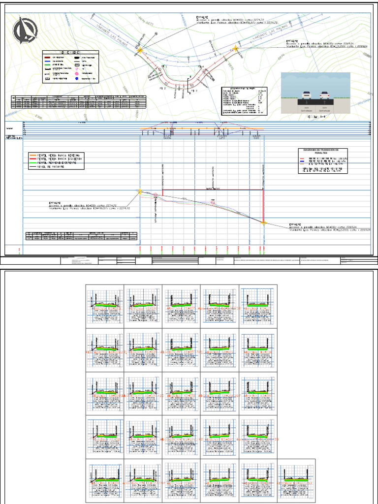 Planta-Perfil y Secciones | PDF