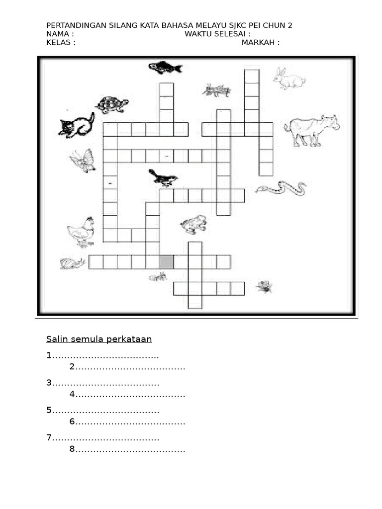 Silang Kata Aras 1 | PDF