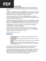 Estructura y Elementos del Mito | PDF | Educación en artes liberales