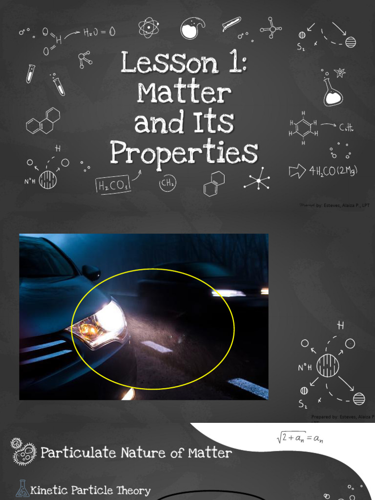 Chapter1-L1 | PDF | Mixture | Matter