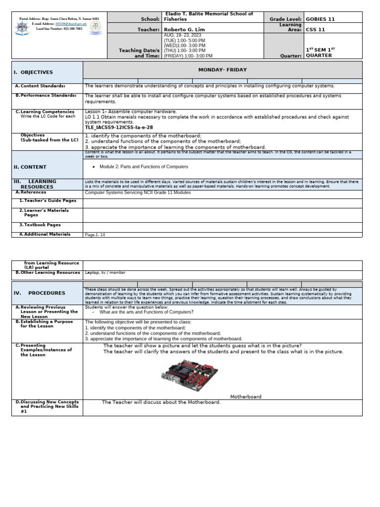 DLL Week 4 Module 4 CSS | PDF | Learning | Cognitive Science