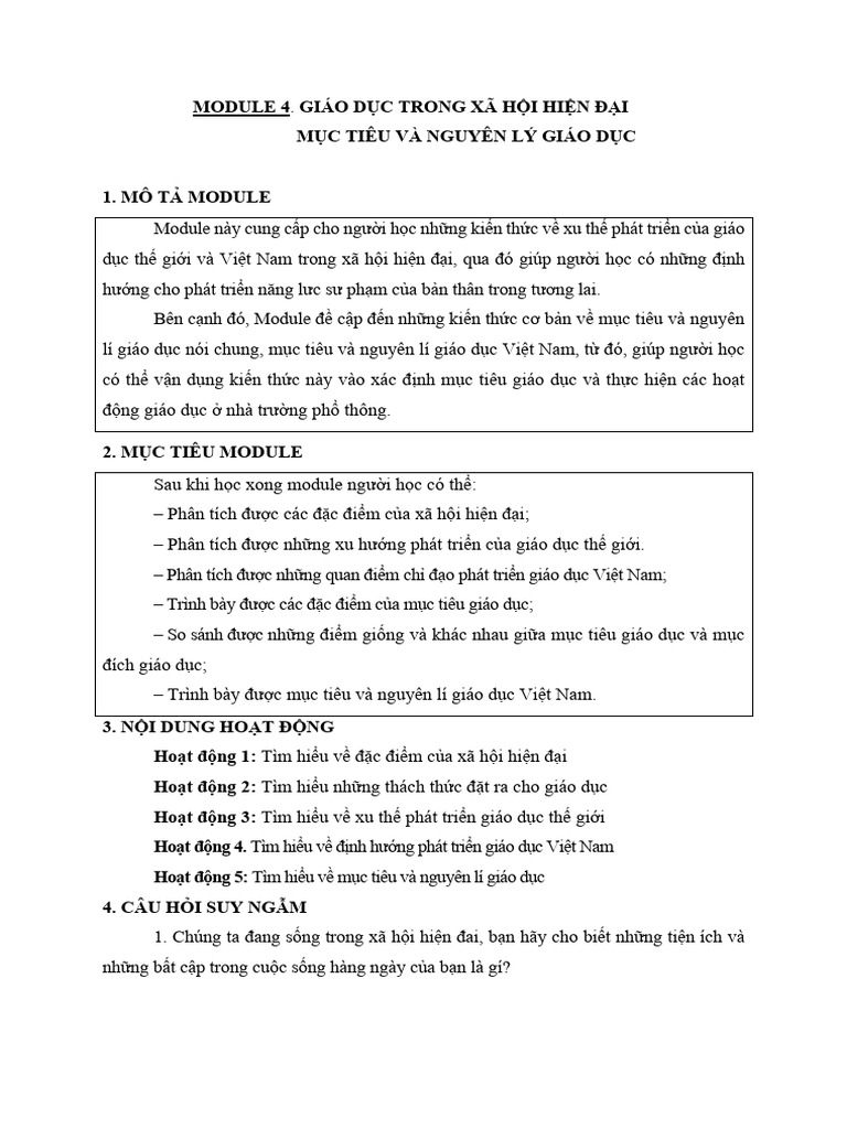 Module 4 | PDF