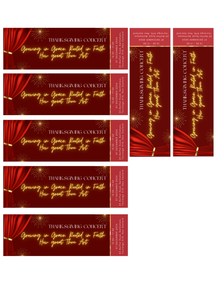 Ticket Sample | PDF
